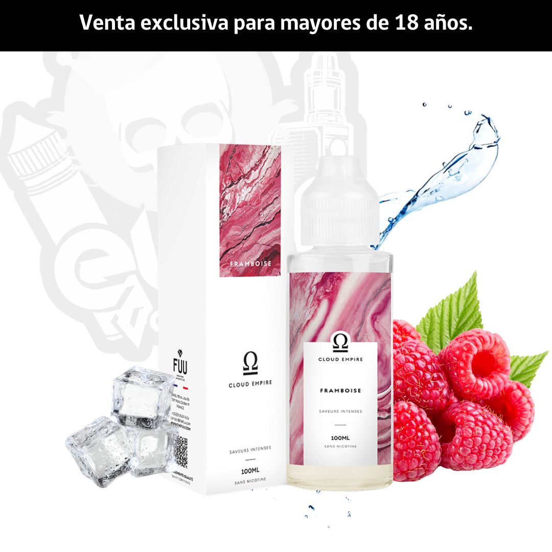 FUU - Cloud Empire Framboise 100ml + Booster para dejar en 3mg - Elixir ...
