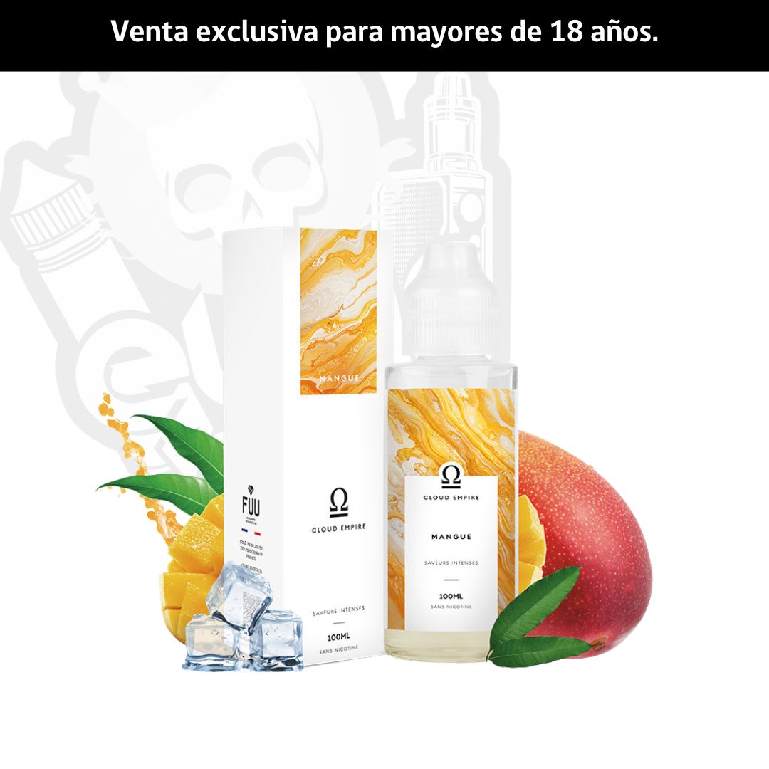 FUU - Cloud Empire Mangue 100ml + Booster para dejar en 3mg - Elixir ...